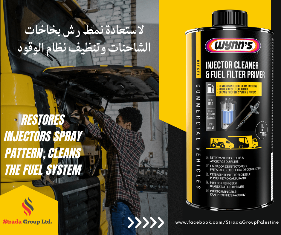 Wynn’s Commercial Injector Cleaner & Fuel Filter Primer – 1000 ml ...